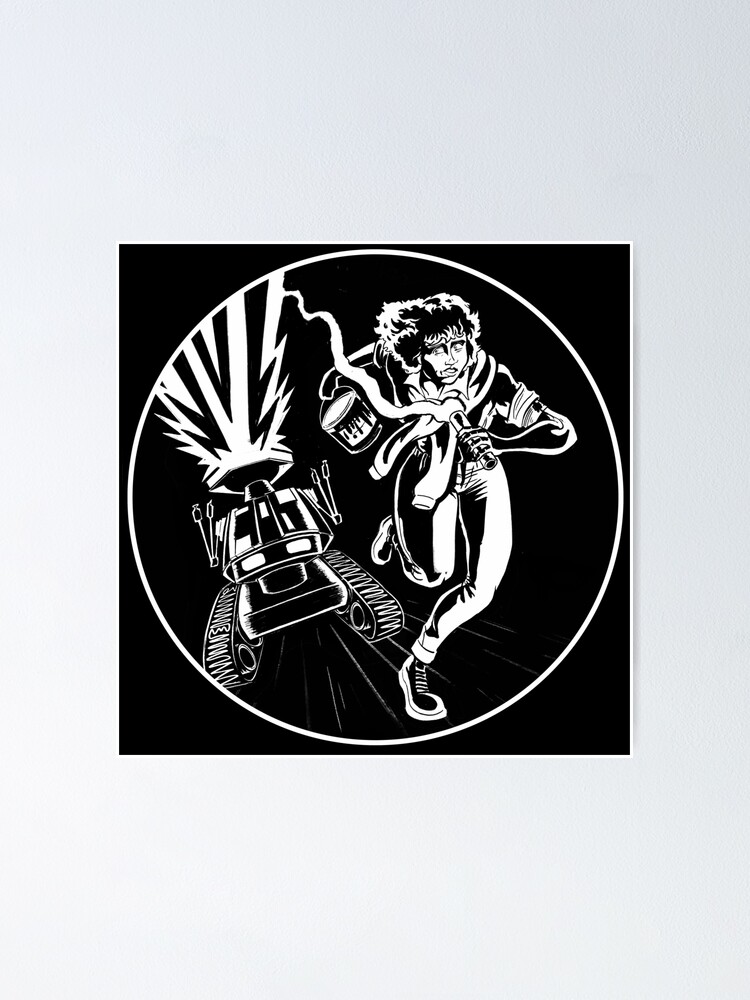 "Schloctober: Chopping Mall Killbot" Poster by jimmiecarroll | Redbubble