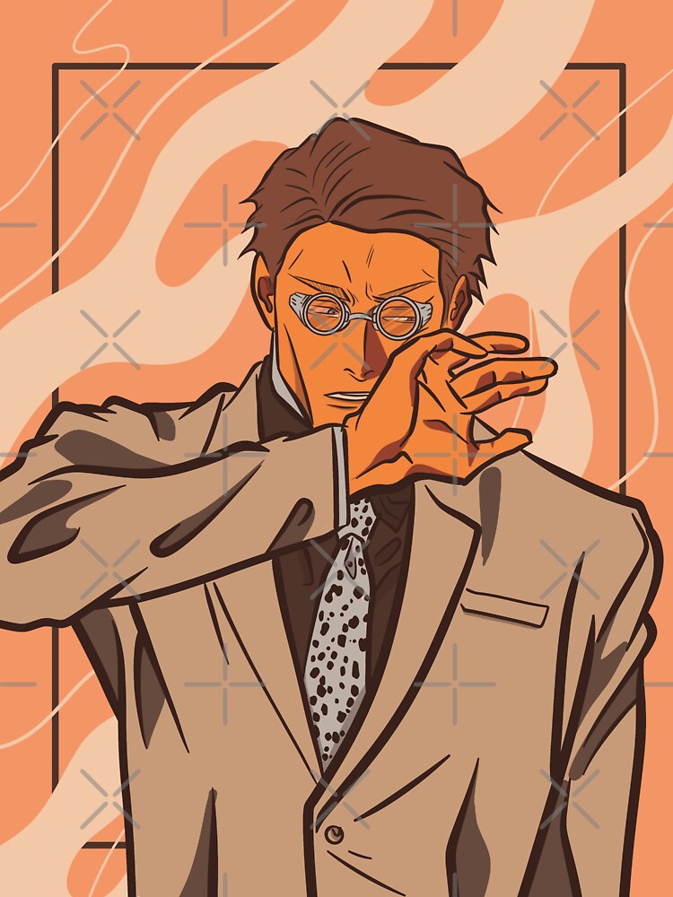 Pegatina «Nanami Kento - Jujutsu Kaisen» de saiifurrahmaan | Redbubble