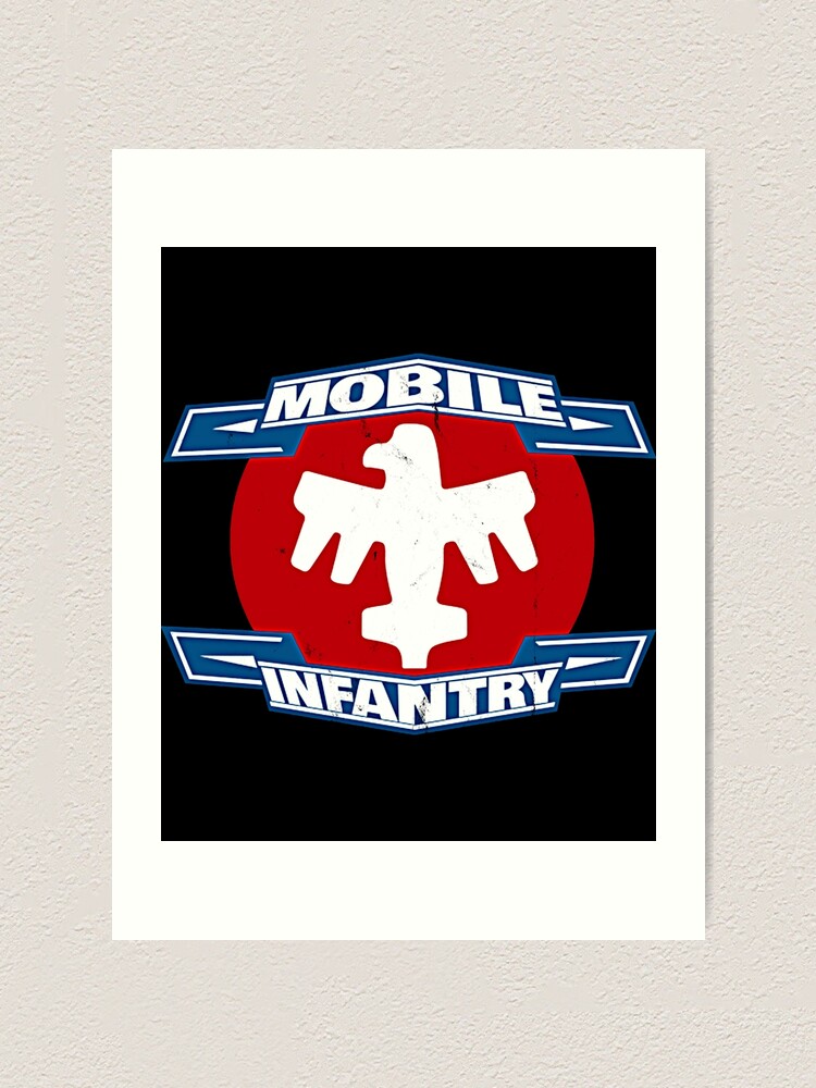 "Mobile Infantry logo inspired by Starship Troopers " Art Print by ...
