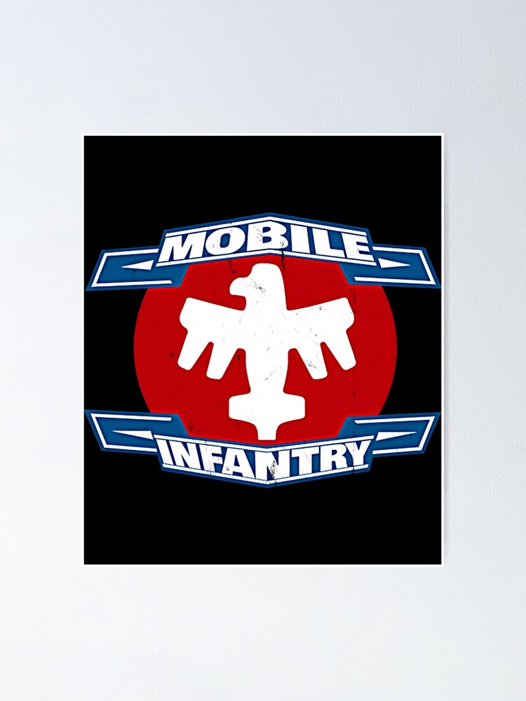 Póster «Logotipo de Mobile Infantry inspirado en Starship Troopers» de ...
