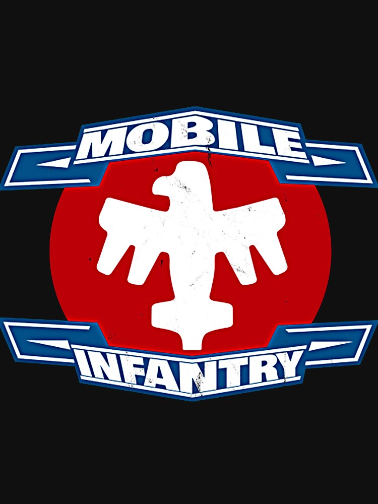"Mobile Infantry logo inspired by Starship Troopers " T-shirt for Sale ...