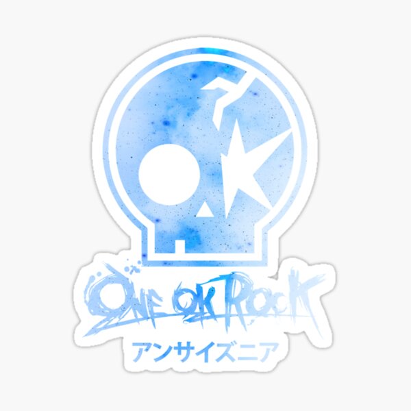 One Ok Rock Tour 2019 Tengkorak Sticker For Sale By Sunvsmoon Redbubble