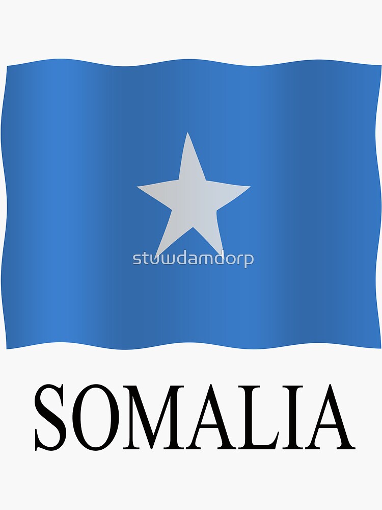 "Somali flag" Sticker for Sale by stuwdamdorp | Redbubble
