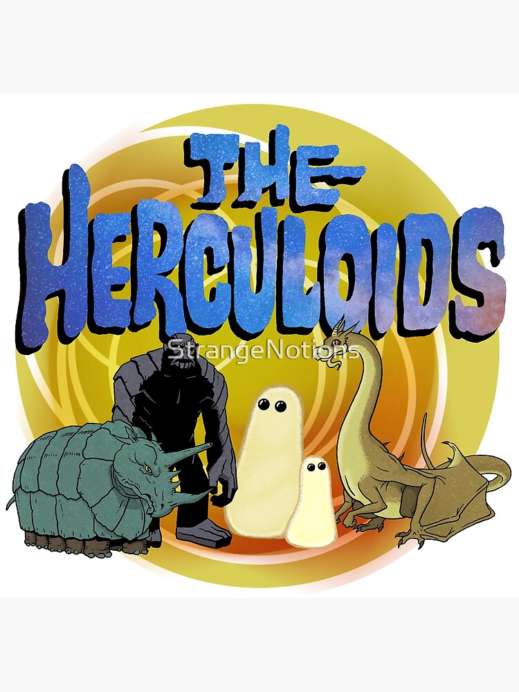 Lámina fotográfica «Homenaje a los herculoides, grupo de personajes de ...