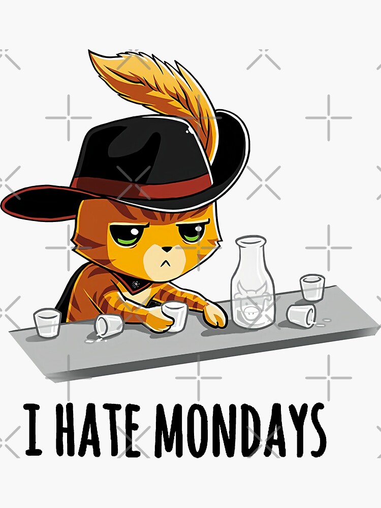 " Hate Mondays, I Hate Days, Funny Shirts, Long Week, Don't Want To ...