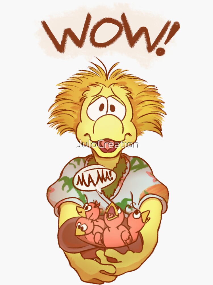 "Wembley Fraggle Rock" Sticker for Sale by JuloCreation | Redbubble