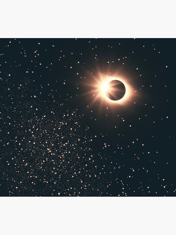"Rose Gold Space Art Collection | Eclipse" Poster for Sale by CalmingColors | Redbubble