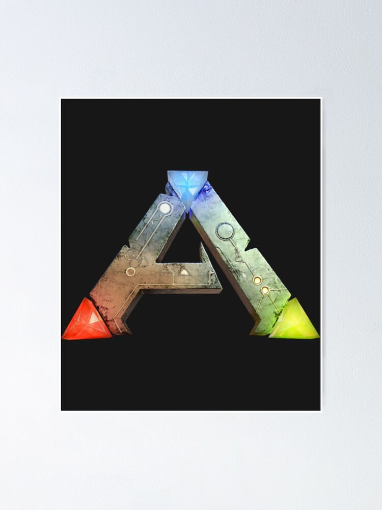 "ARK Survival Evolved Logo" Poster by QypeWallArt | Redbubble