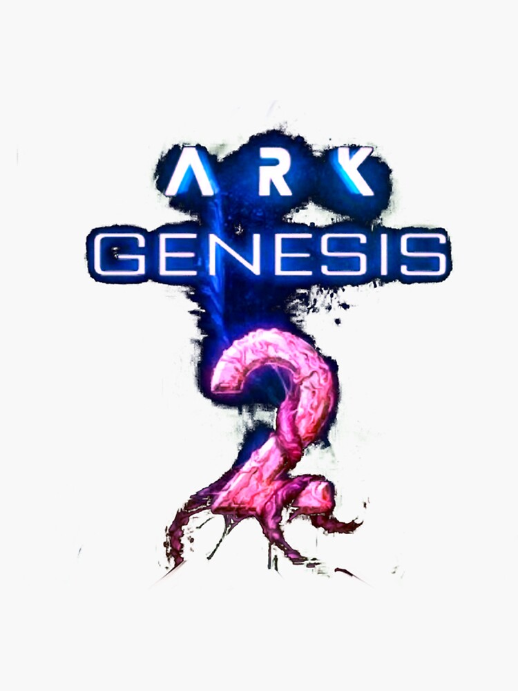 "ark survival genesis " Sticker for Sale by QypeWallArt | Redbubble