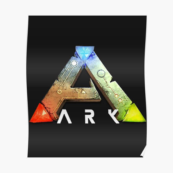 "Ark Survival Logo " Poster by QypeWallArt | Redbubble