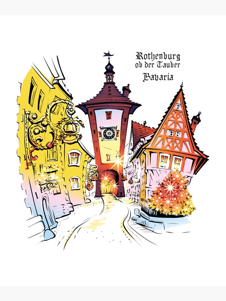"Rothenburg" Poster for Sale by ClassyGeek1 | Redbubble
