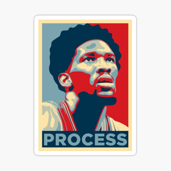 "The Process" Sticker for Sale by chunked | Redbubble