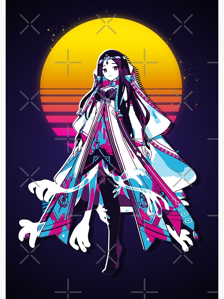"Honkai Impact - Jyahnar *80s retro*" Poster for Sale by MyRetroArt ...