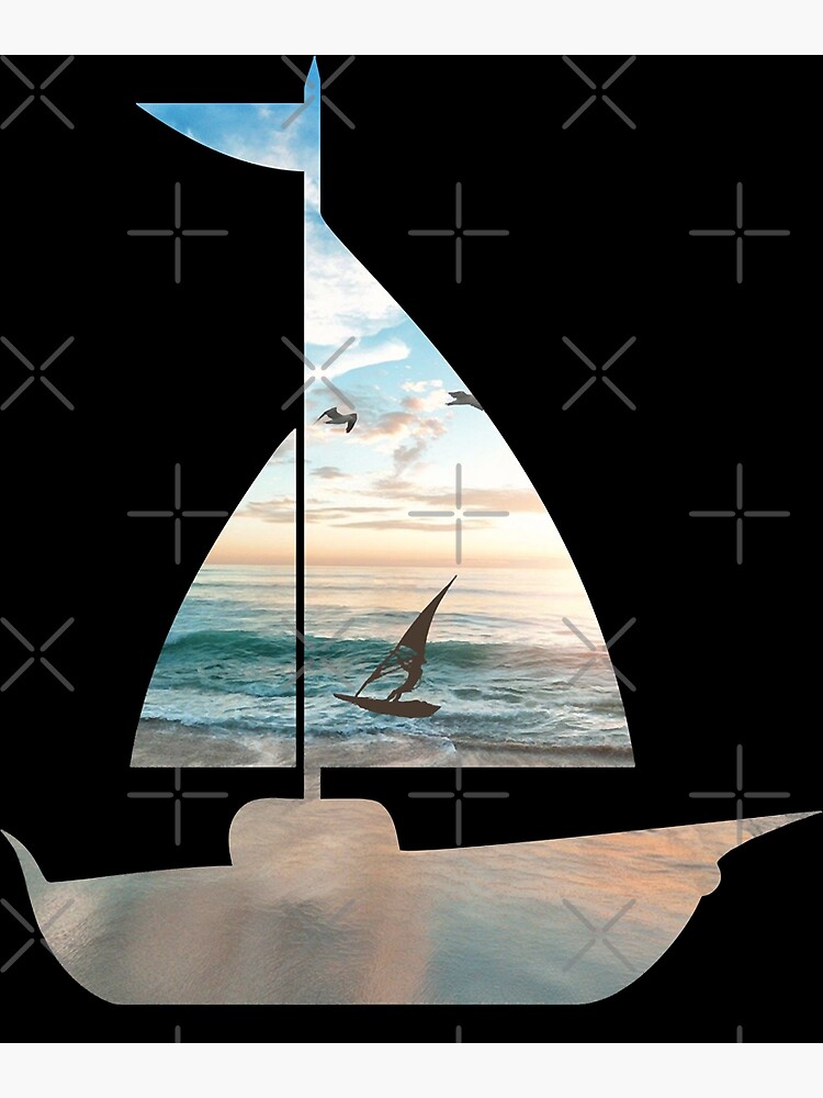 "Day Of The Good Day To Sail Sailing To Sail Or Not To Sail" Poster by ...