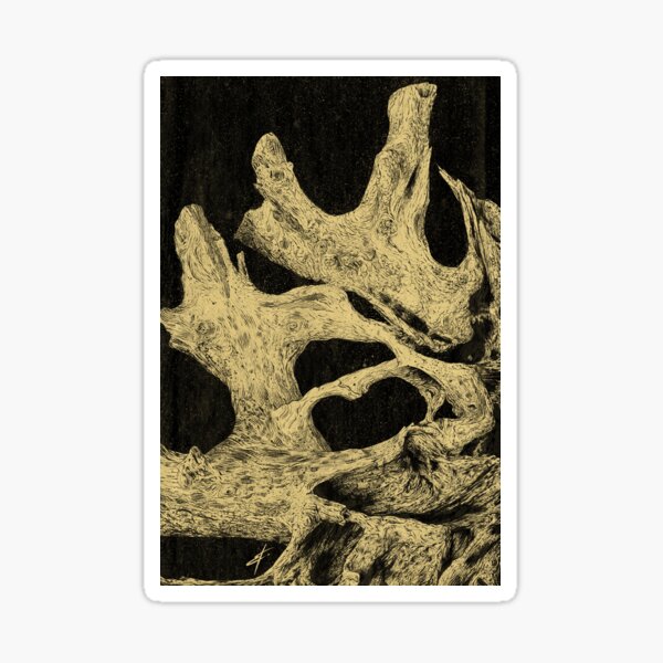 "Roots" Sticker for Sale by Espenart | Redbubble
