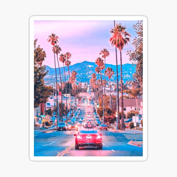 "California Aesthetics" Sticker by Sofia-Draws | Redbubble