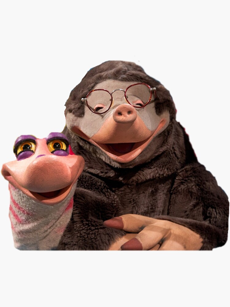 "MOFFEL EN PIER" Sticker for Sale by LittleRipperNL | Redbubble