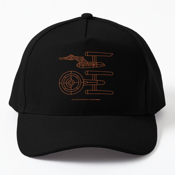 "Star Trek USS Enterprise NCC-1701 Schematic" Cap for Sale by avperth ...