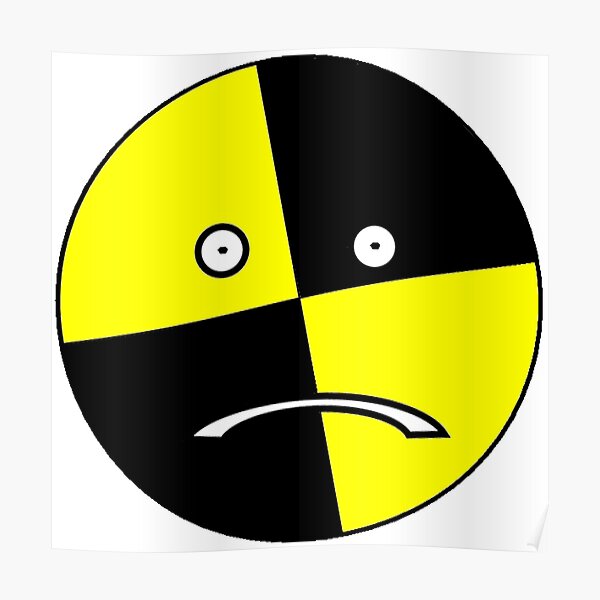 Crash Test Dummy Posters | Redbubble