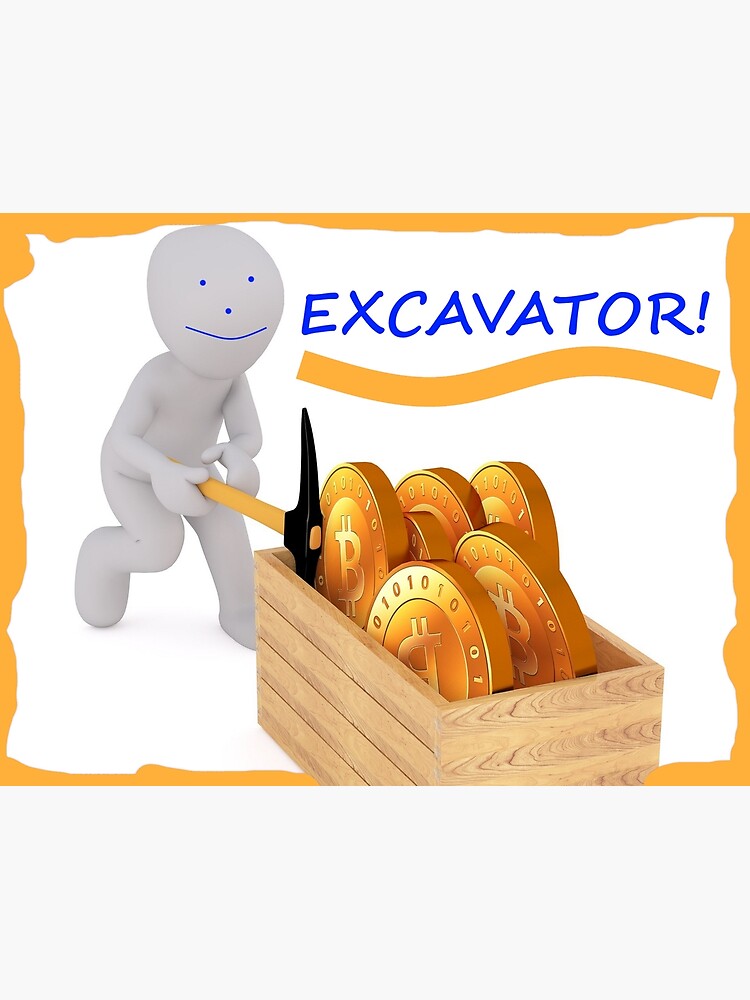 "Excavator" Poster for Sale by ARTFINSTORE | Redbubble