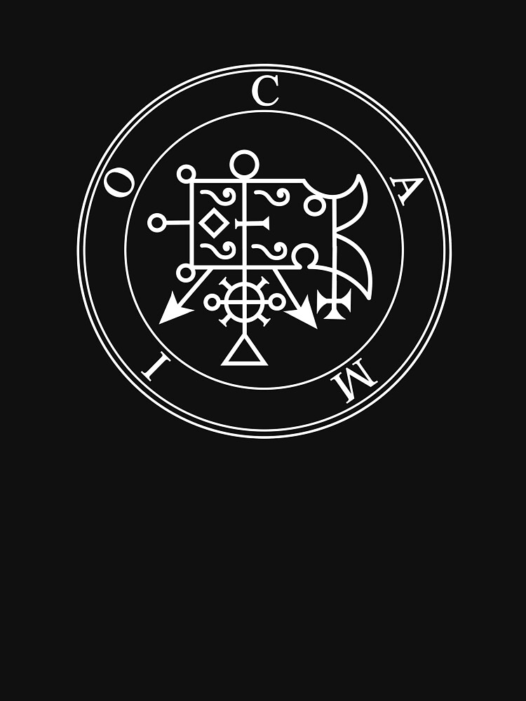"Camio - Goetia (white)" Classic T-Shirt for Sale by Shadow Kingdom ...
