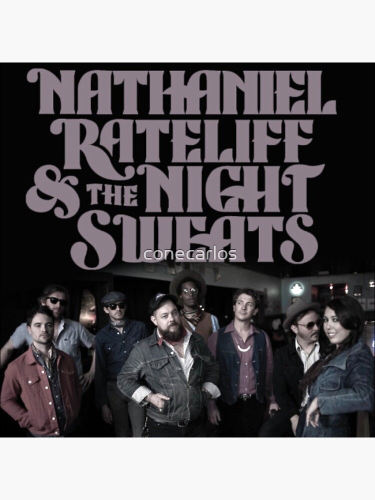 " nathaniel and TNS rateliff" Poster for Sale by conecarlos | Redbubble