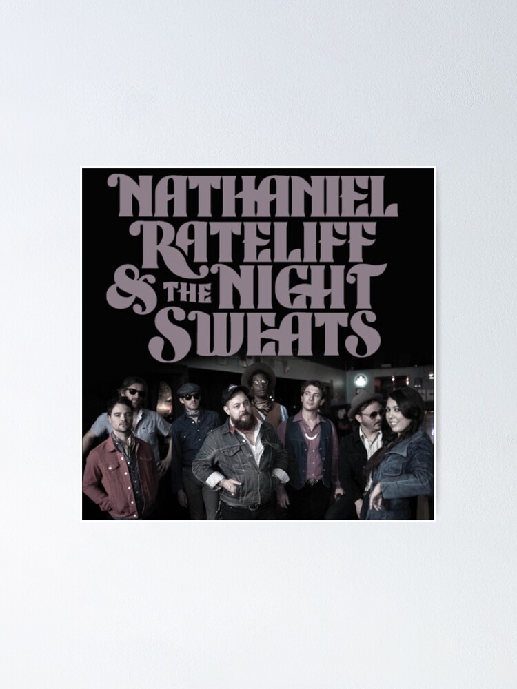 " nathaniel and TNS rateliff" Poster for Sale by conecarlos | Redbubble