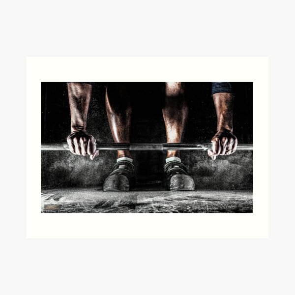 Powerlifting Wall Art | Redbubble