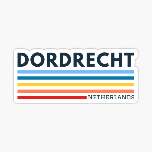 "Dordrecht Netherlands" Sticker for Sale by europelines | Redbubble