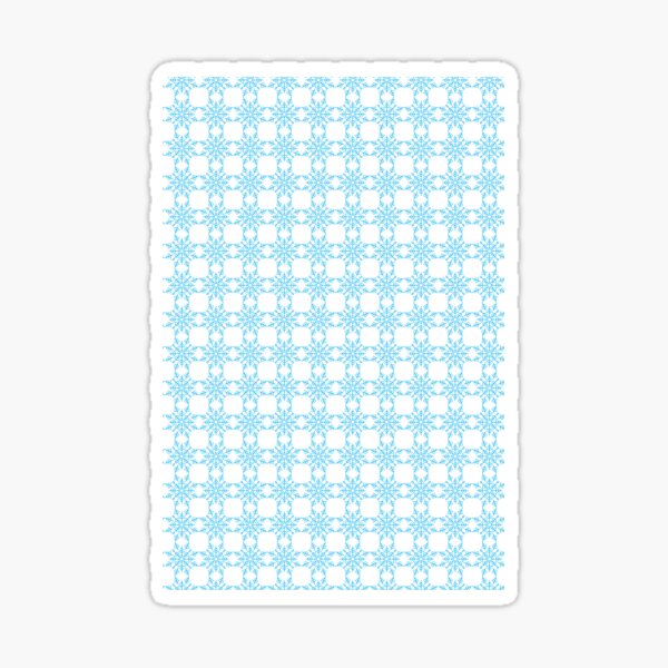 "Snowflake 05" Sticker for Sale by typomeans | Redbubble