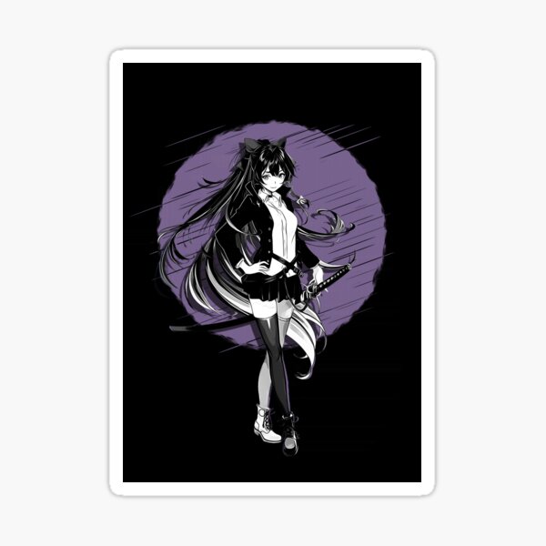 "Raiden Mei - Honkai Impact" Sticker for Sale by MyAsianArt | Redbubble