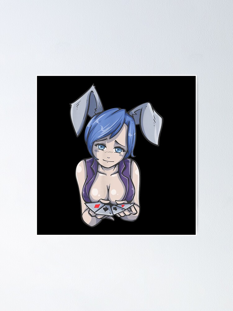 "Otaku Ahegao Poker Ecchi Etchi Hentai Lewd Senpai" Poster von norahflcmen | Redbubble