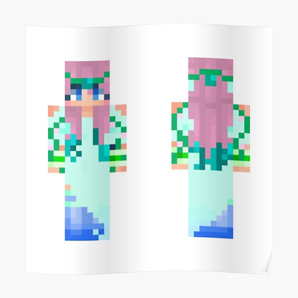 Ldshadowlady Minecraft Poster For Sale By Gamehamza Redbubble