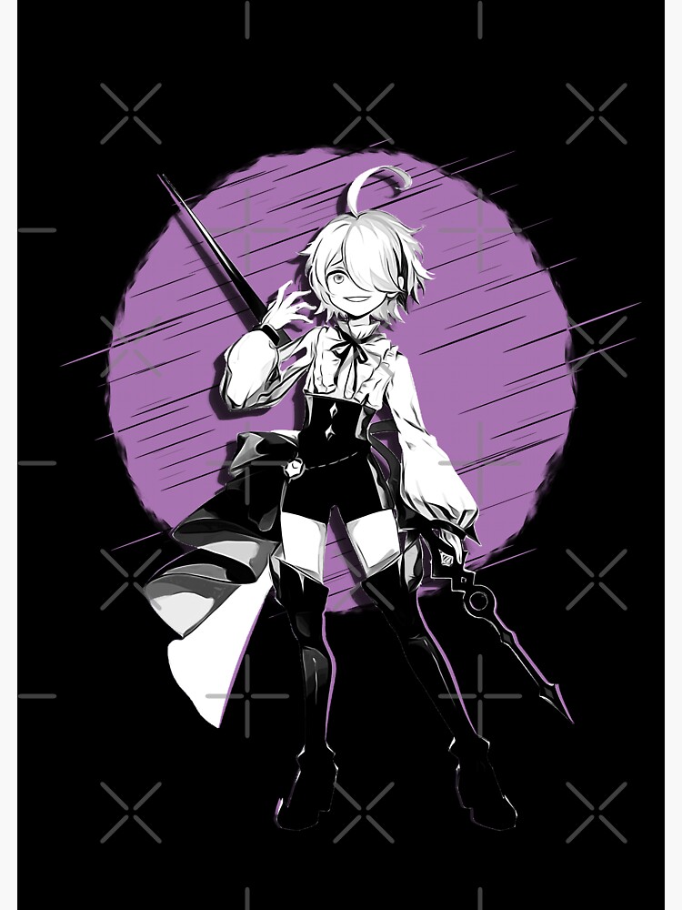 "Sin Mal - Honkai Impact" Sticker for Sale by MyAsianArt | Redbubble