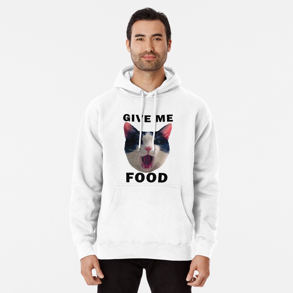 "give me food meme" Poster for Sale by Made-By-Art | Redbubble