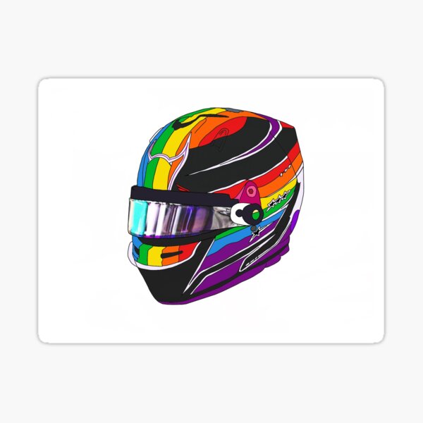 "hamilton pride helmet " Sticker for Sale by maddie-taylor-6 | Redbubble
