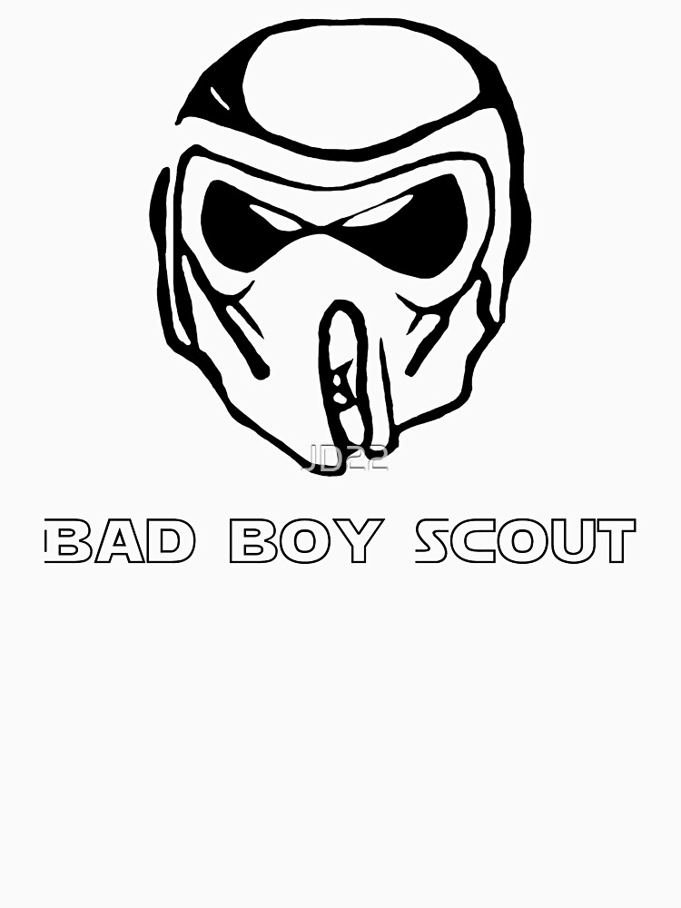 "Bad boy scout" T-shirt by JD22 | Redbubble