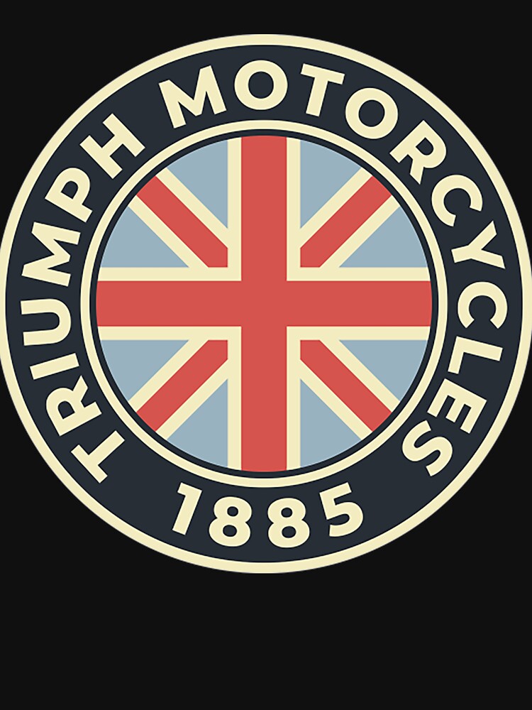 "Triumph Motorcycles - 1885 - Custom Vintage" T-shirt for Sale by ...