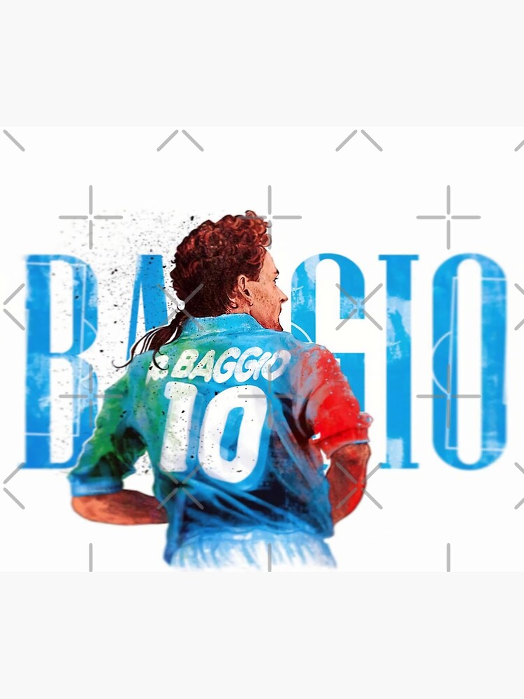 "Roberto Baggio" Poster for Sale by Fingerspot | Redbubble