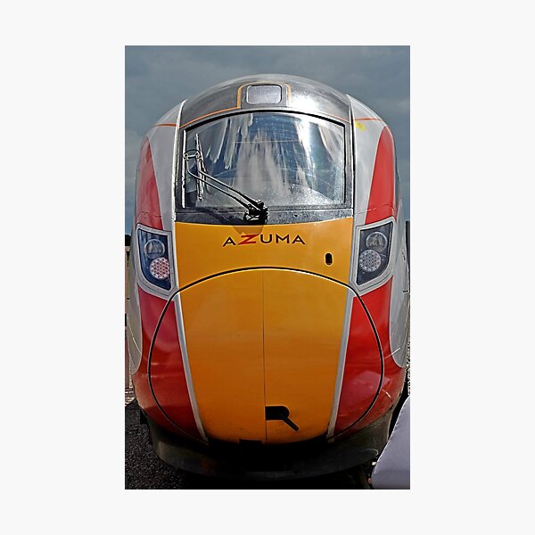 "Front view of an LNER Azuma train" Photographic Print for Sale by ...
