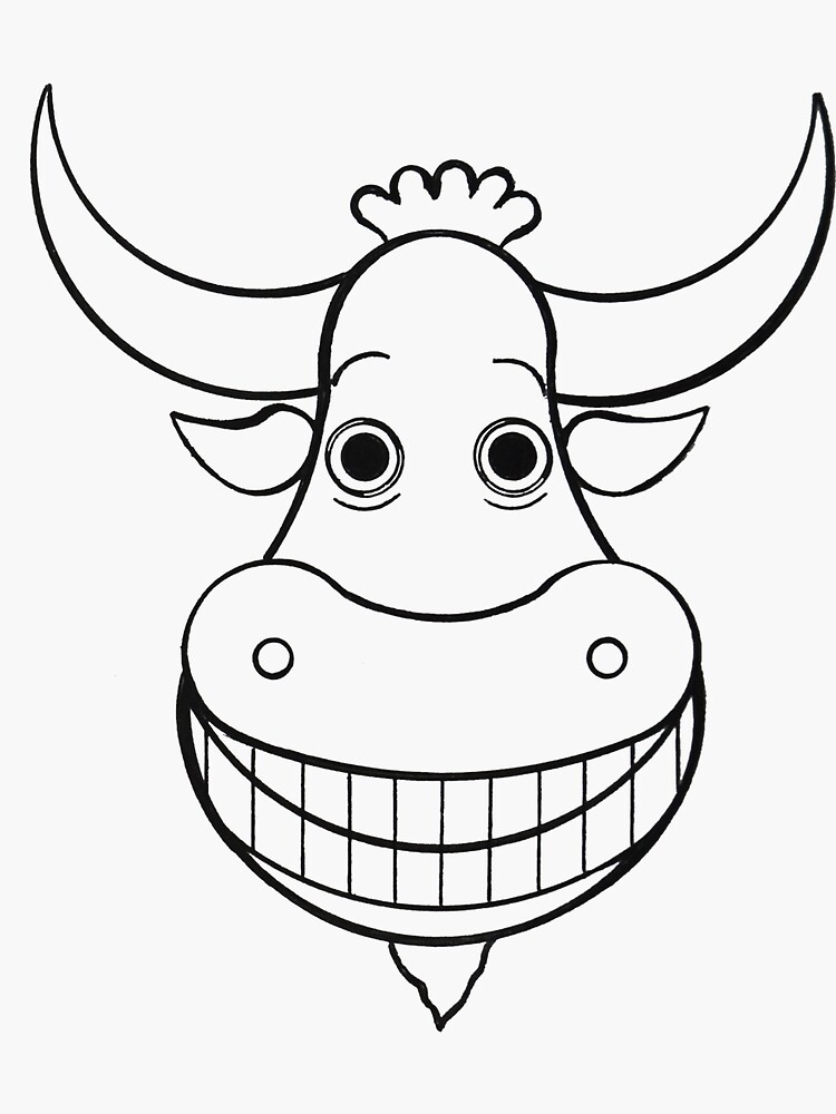 "Color Your Own Yak" Sticker for Sale by GrandpaH | Redbubble