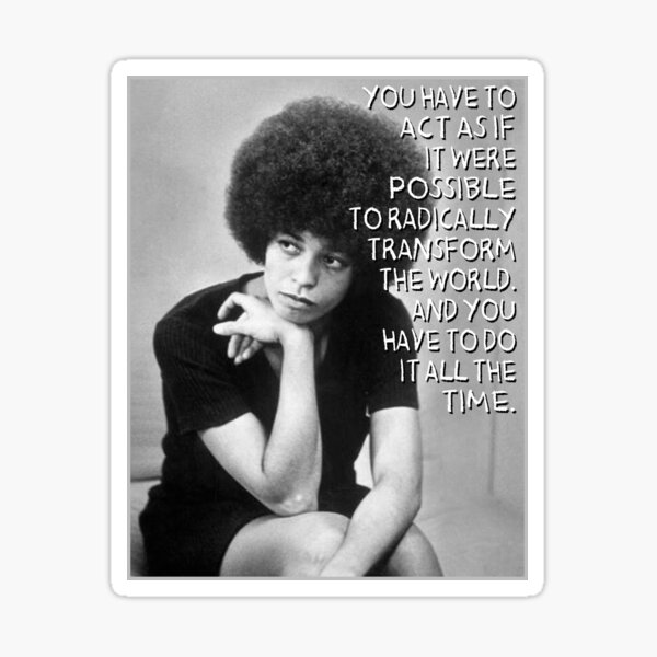 "RADICAL CHANGE" Sticker for Sale by EqualiTEEZ | Redbubble