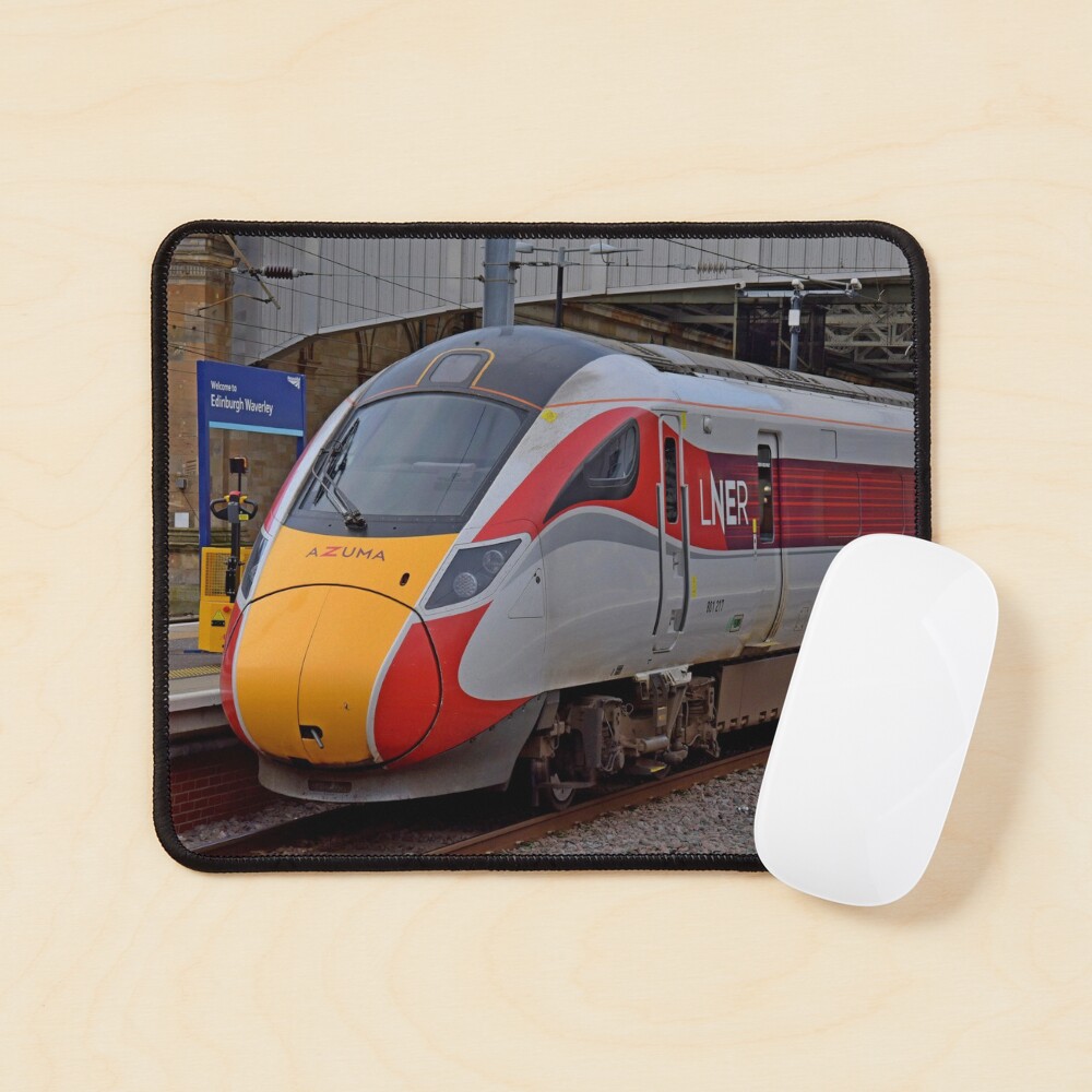 "LNER Azuma 801 high speed train at Edinburgh Waverley Station" Mouse ...