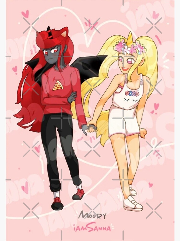 "Cute I Am Sanna And Moody" Poster by OtakuDesigner | Redbubble