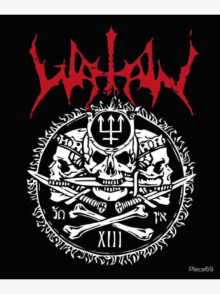 "black metal band Watain" Poster for Sale by Piece69 | Redbubble