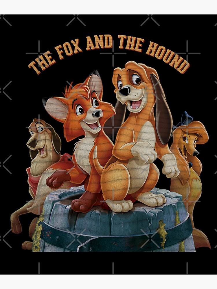 The Fox And The Hound Friends Forever, Fox And Hound Premium Matte ...