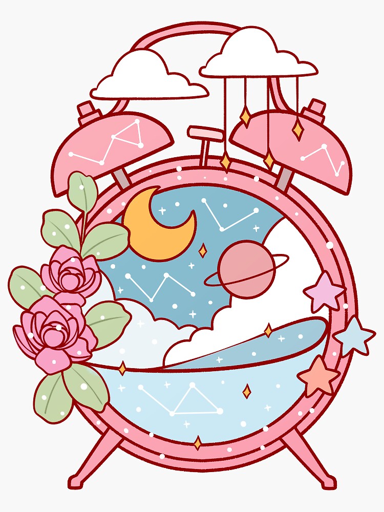 "Aesthetic Timeless" Sticker for Sale by farahzinsart | Redbubble