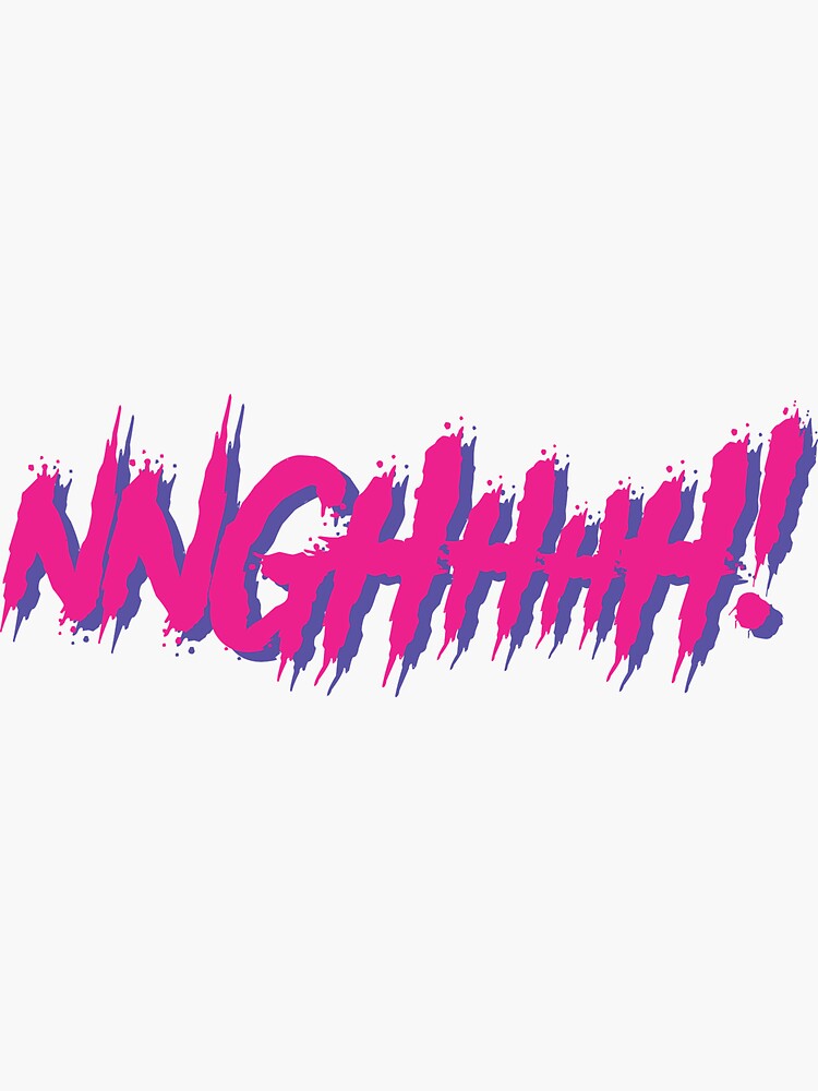 "Nnghhhh Gooner" Sticker for Sale by goondumb | Redbubble