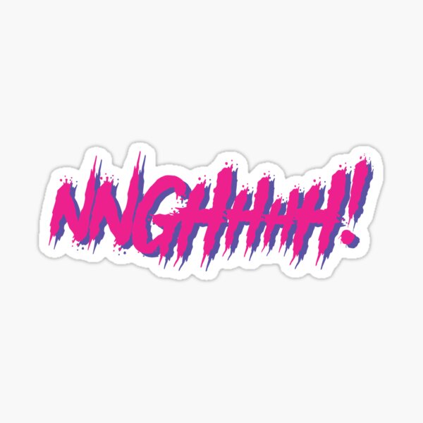 "Nnghhhh Gooner" Sticker for Sale by goondumb | Redbubble