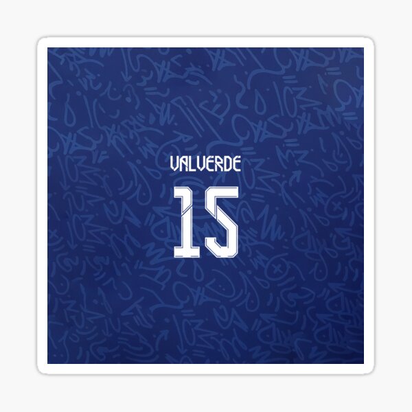 "Valverde 2022 Away" Sticker for Sale by Zgjimi17 | Redbubble
